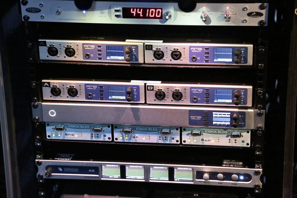 Ferrofish A32 on tour with Ellie Goulding | Ferrofish USA